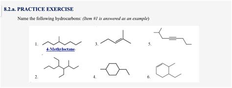 Solved A PRACTICE EXERCISE Draw The Structures A Chegg Com