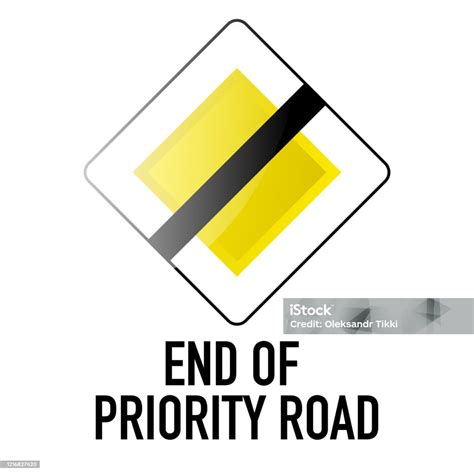 우선 순위 도로 정보 및 경고 알림 및 주의 현실적인 국제 도로 교통 도로 표지판 학습 교육 운전 과정 라이센스 아이콘흰색 배경에 고립 된 벡터 그림 컬렉션에서 개념에 대한