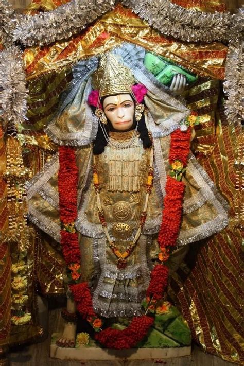 Temple Connect Lord Hanuman Inside The Param Pujya Mata