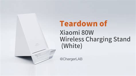 Teardown Of Xiaomi W Wireless Charging Stand White Chargerlab