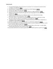 Oracle G Plsql Programming Nd Edition Joan Casteel Test Bank Docx TRUE FALSE A