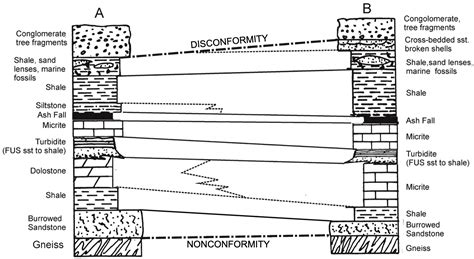 Example Of A Complex Correlation Laboratory Manual For Earth History