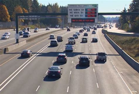 3월 1일부터 I 405 및 Sr 167의 통행료 인상 Wowseattle Seattle Kcr
