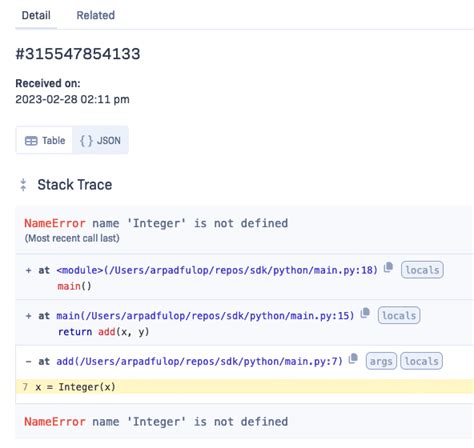 Reducing Noise In Stack Traces By Collapsing Non Project Frames Rollbar