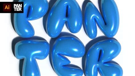 How To Create Realistic 3d Text In Illustrator Typography Tutorial