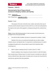 Lab 1 Popcorn Kernels Doc Seneca College Of Applied Arts And Technology Babe Of Biological