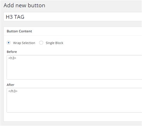 How To Add Custom Button To The WP Editor MonstersPost