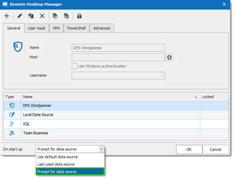 Switch Between Sql Azure Data Sources With Mfa Devolutions Documentation