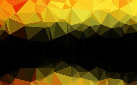 Light Orange Vector Abstract Mosaic Backdrop 12232591 Vector Art At Vecteezy