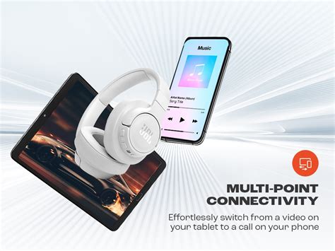 Buy Jbl Tune Nc Over Ear Wireless Headphone With Mic Hours Of Playtime Pure Bass Sound