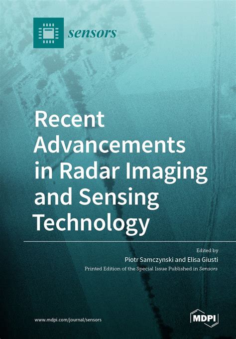 Recent Advancements In Radar Imaging And Sensing Technology Mdpi Books