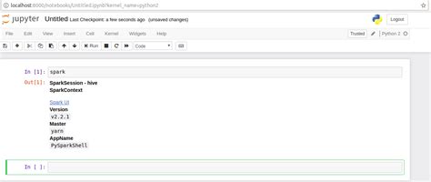 Running Pyspark On An Aws Cluster Through Jupyter Notebook By Vatsal