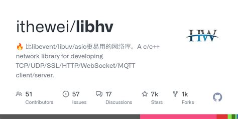 GitHub ithewei libhv 比libevent libuv asio更易用的网络库A c c network library for developing TCP