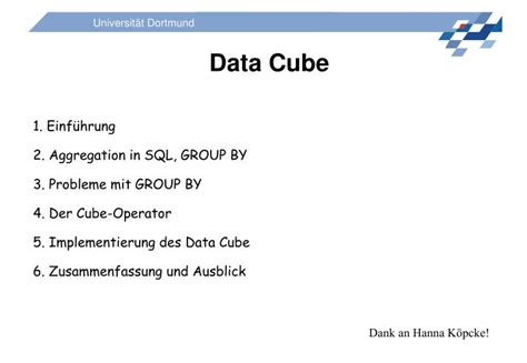 PPT Data Cube PowerPoint Presentation Free Download ID 979720