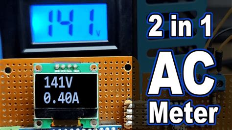 AC Volt Ampere Meter Arduino Project YouTube