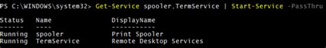 Powershell Start Service Examples Of Powershell Start Service