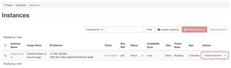Resizing Your Instance Openstack User Documentation