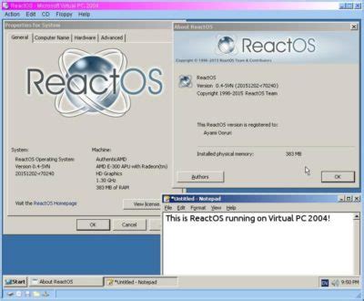 Con ReactOS Windows NT Diventa Open Source TechBlog