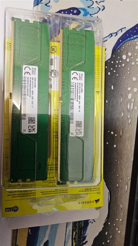 2 X 8gb Ddr5 5200 Memory Computers And Tech Parts And Accessories