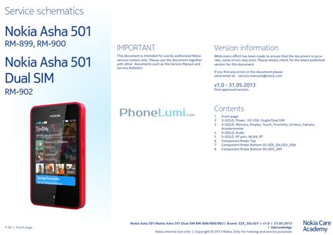Nokia Asha Rm Rm Schematics