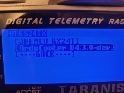 Elrsv3 Script Exit With Error When Selecting Ardupilot Devices · Issue