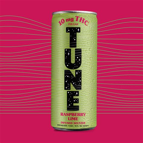 Raspberry Lime Thc Seltzer Tuneseltzer