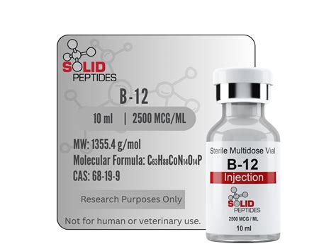B 12 10 Ml Vitamin B 12 Injection