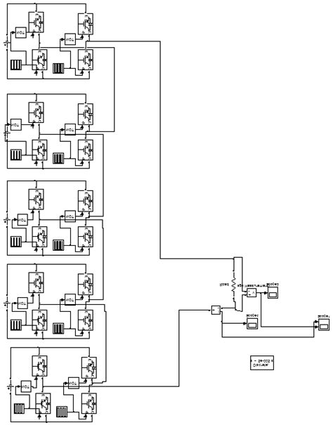 Matlabsimulink Model Of 11 Level Cascaded H Bridge Multilevel Inverter
