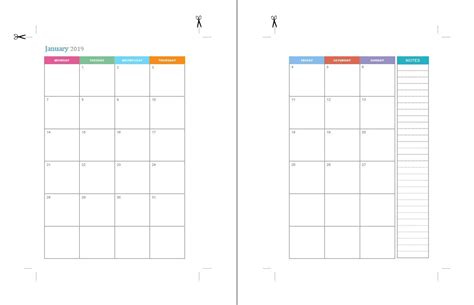 How To Print A Planner Inserts Back To Back Half Planner Inserts