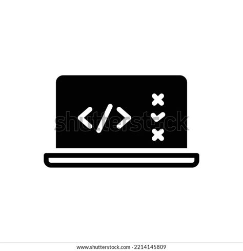 Vector Black Icon Boolean Stock Vector Royalty Free 2214145809