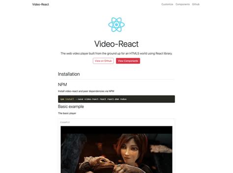React Bootstrap React Templates Themes