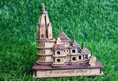 Wooden Ram Mandir Model At Rs 100 Piece Pangari Dattapur Dhamangaon Id 2853288438330