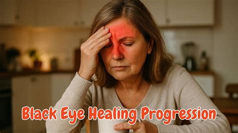 Black Eye Healing Progression Explained From Initial Injury To Full