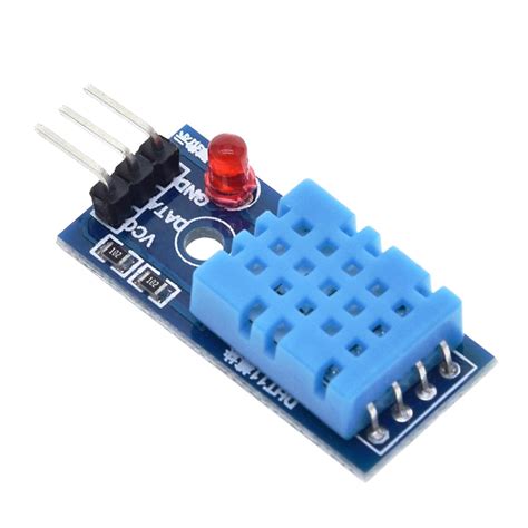 Dht11 Temperature Humidity Module Electronic Blocks Ultra Low Power Board Single Bus Output
