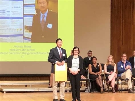 Andrew Zhang Class Ii Wins First Place In State Science Fair At Mit The Roxbury Latin School