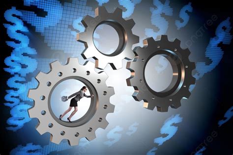톱니바퀴 및 사업가와의 팀워크 개념 사진 배경 및 무료 다운로드를위한 그림 Pngtree