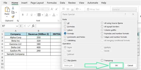 Excel Shortcuts To Copy Paste Special Downloadable Template