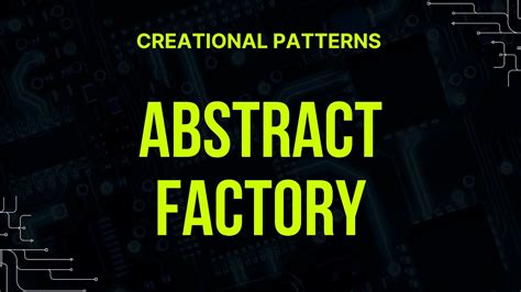Abstract Factory Pattern In Java Creational Design Patterns Youtube