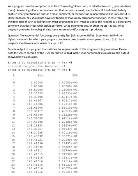 Program Must Run In C Explain Your Process Of How To
