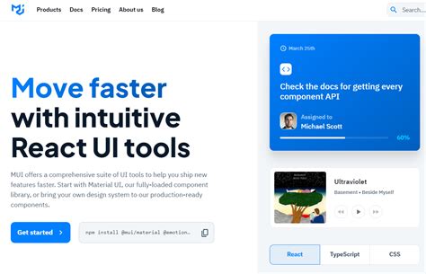 Best React UI Frameworks And Libraries For