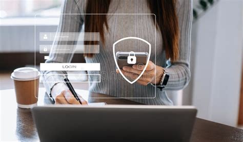 Cyber Security Concept Login User Identification Information