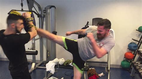 Jason Strout Kicking Pads Youtube