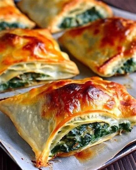 Spinach Stuffed Pastry All Easy Recipes