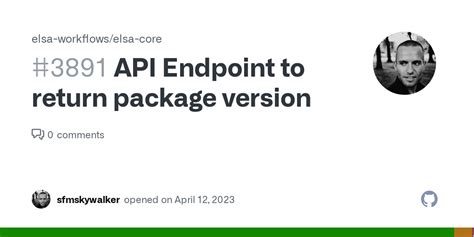 api endpoint to return package version · issue 3891 · elsa workflows