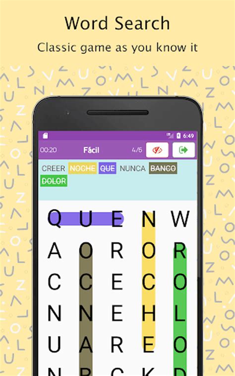 Word Search Spanish Dictionary для Android — Скачать