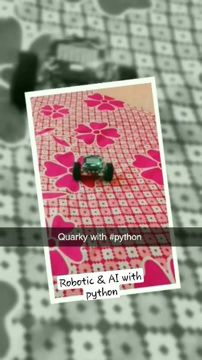 Robotic And Ai With Quarky And Python Robotics Python