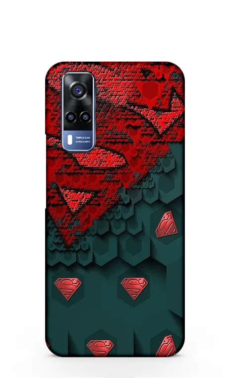 Superman Shapes Vivo Y S Mobile Cover