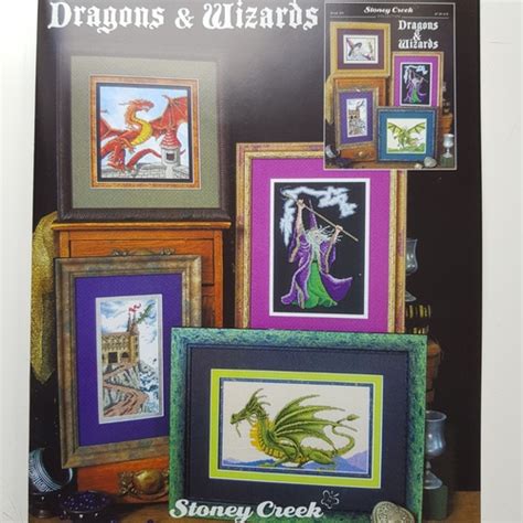 Dragons And Wizards Patterns Stitch Nz