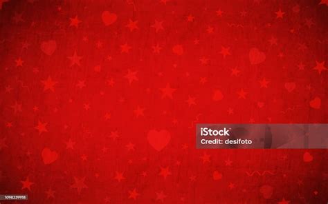 어두운 빨간색 그런 지 하트와 별 오래 된 별이 배경 워터 마크의 그림을 벡터 거친에 대한 스톡 벡터 아트 및 기타 이미지 거친 그라데이션 디자인 Istock