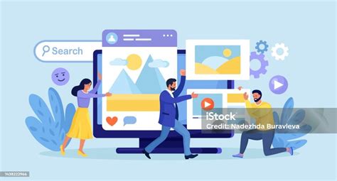 Ui And Ux Designers Creating Functional User Interface For Websites And